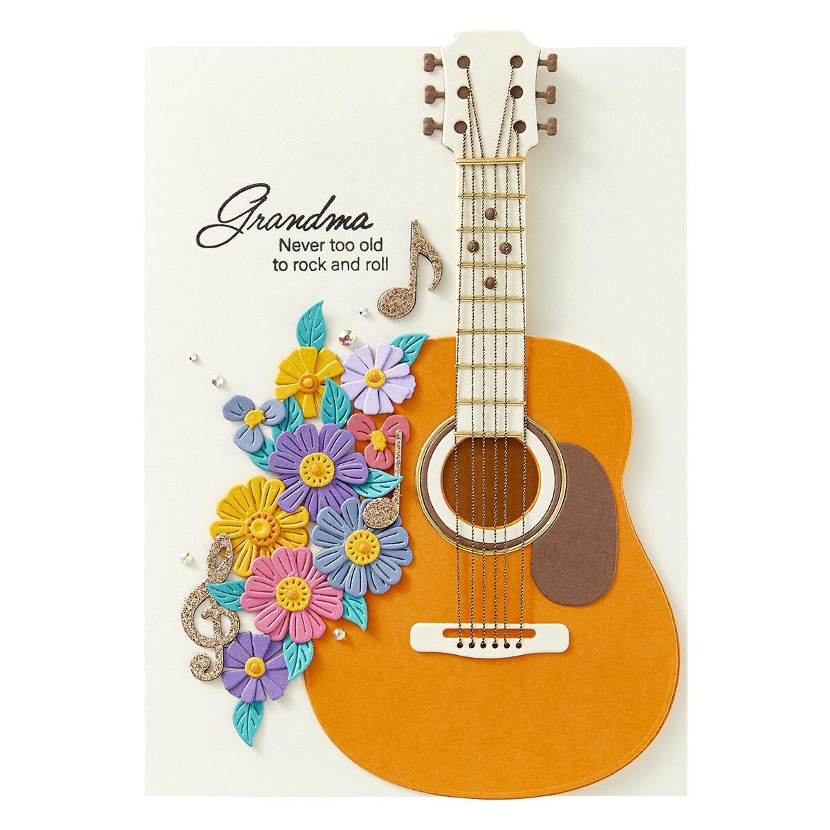 Spellbinders - Majestic Guitar Etched Dies from the Bibi's Musical ...