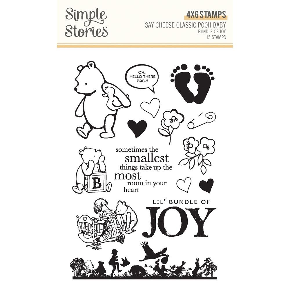 Spellbinders - Simple Stories - Say Cheese Classic Pooh Baby Bundle of ...