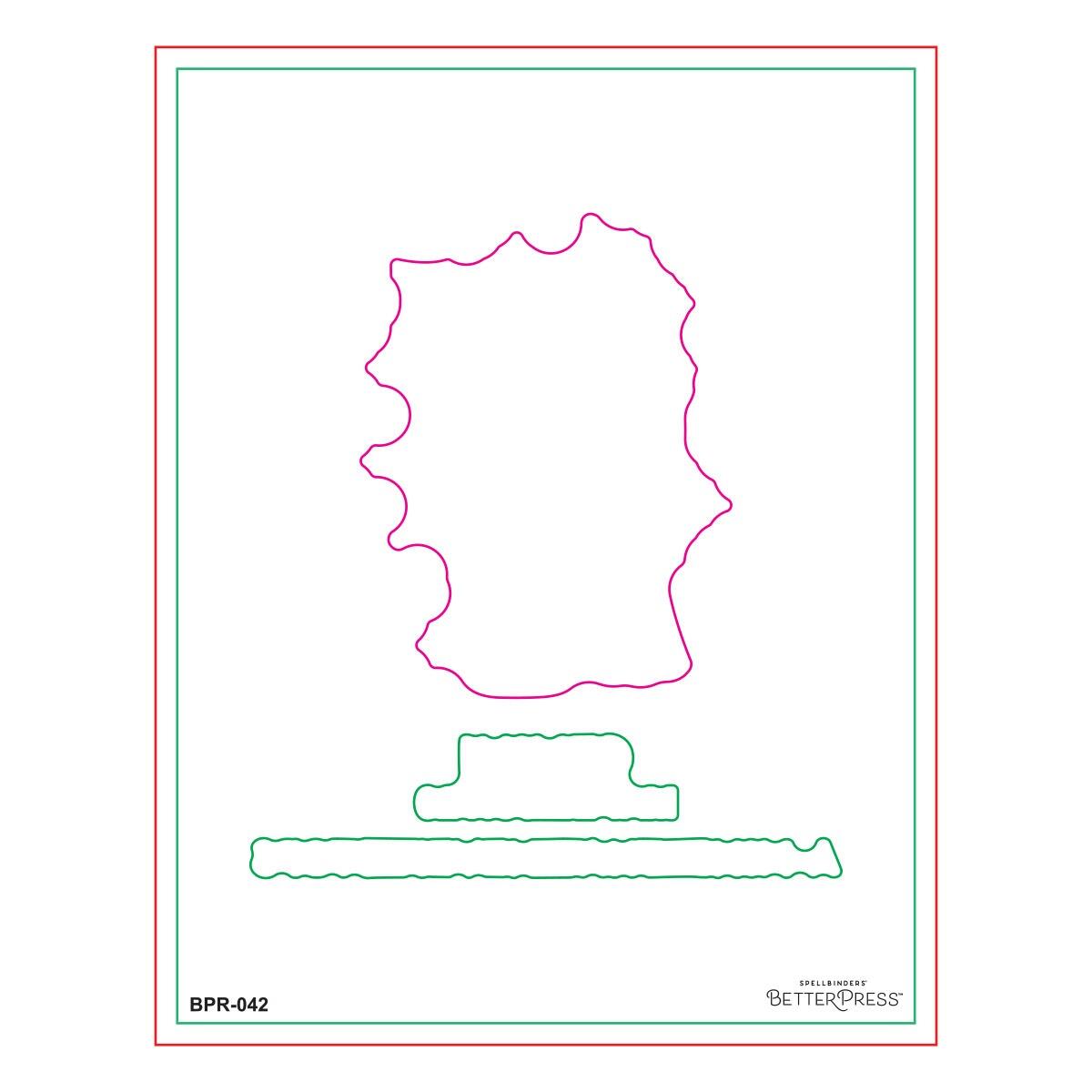 Spellbinders - Block Print Gemini Registration Press + Foil Plate