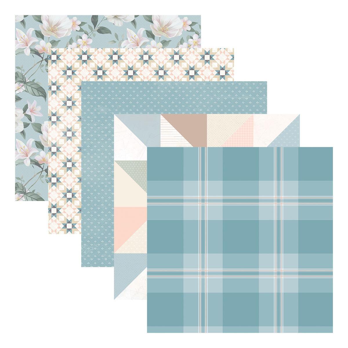 Spellbinders - Rosie's Studio Clementine 12" x 12" Designer Paper Pack