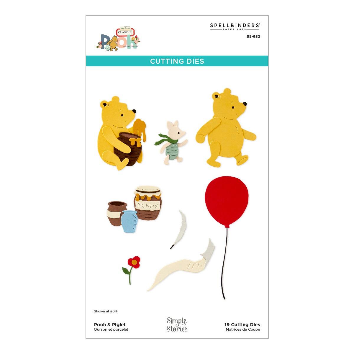 Spellbinders - Say Cheese Classic Pooh Die Bundle in Collaboration with ...