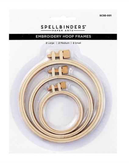 Spellbinders- Embroidery Hoop Frames from the Nichol's Needlework ...