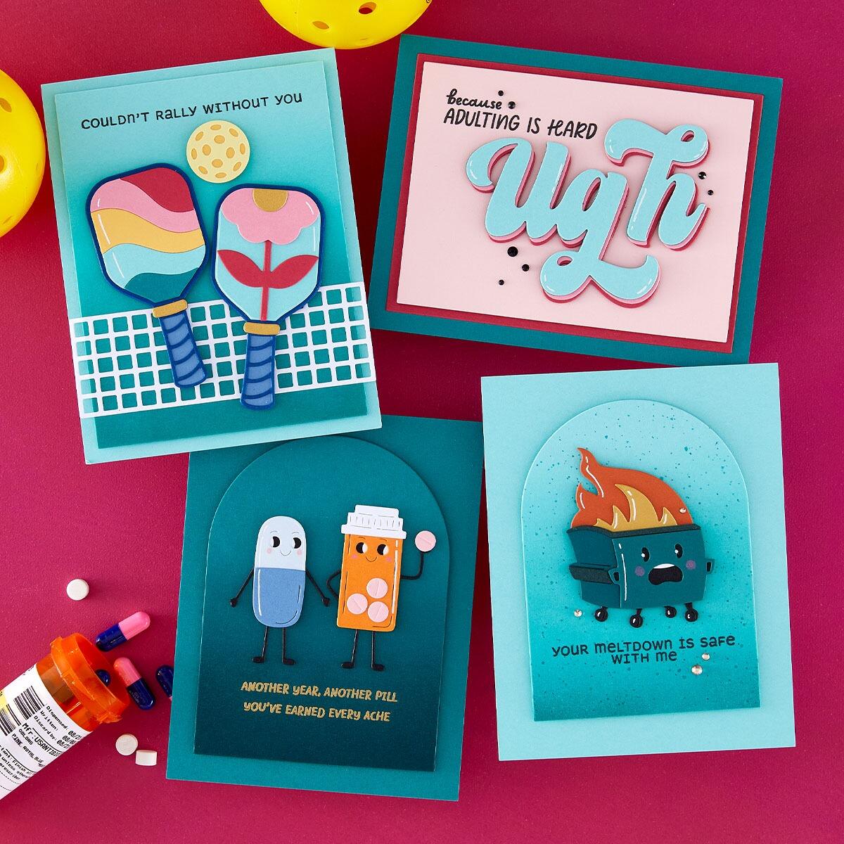 Spellbinders - This is Life Complete Collection Stamp & Die Bundle