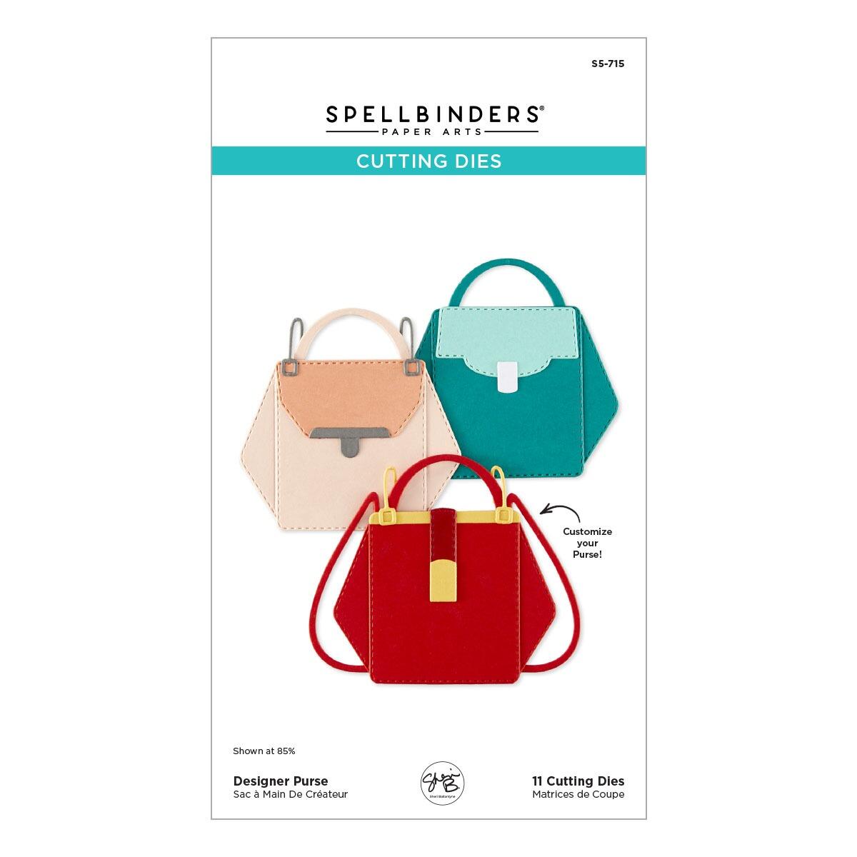 Spellbinders - Designer Purse Etched Dies by Sheri Ballantyne