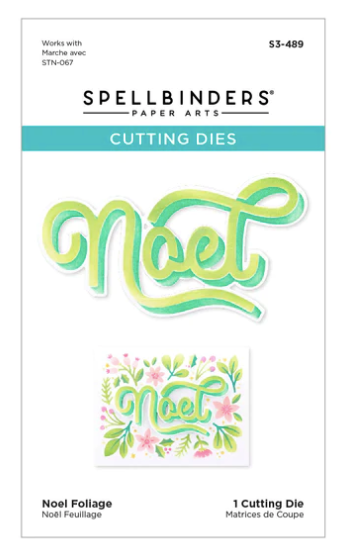 Spellbinders - Layered Noel Foliage Stencil & Die Bundle from the ...