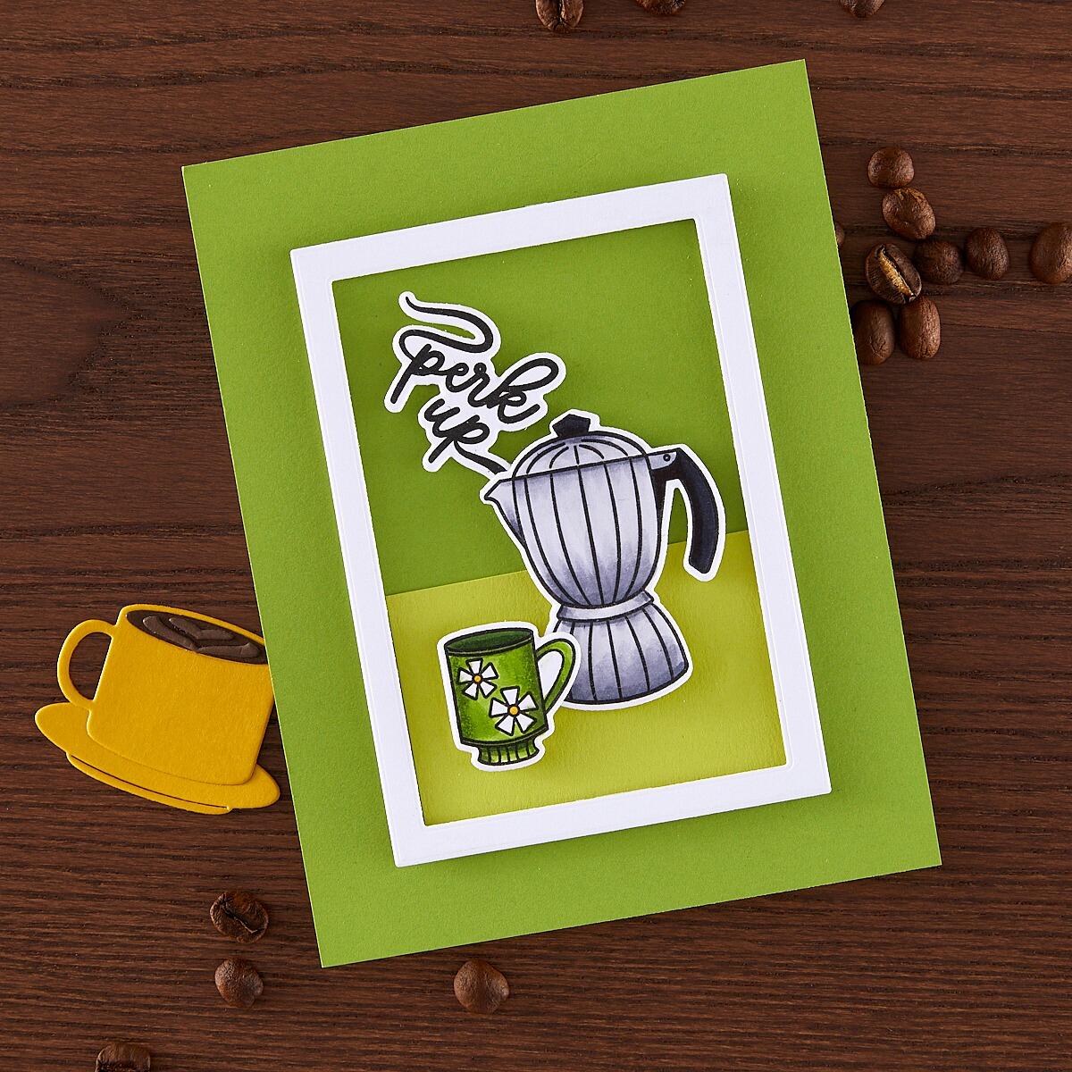 Hero Arts - Perk Up Stamp & Cut