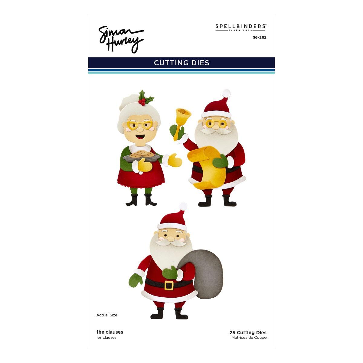 Spellbinders - The Clauses Etched Dies from the North Pole Friends ...