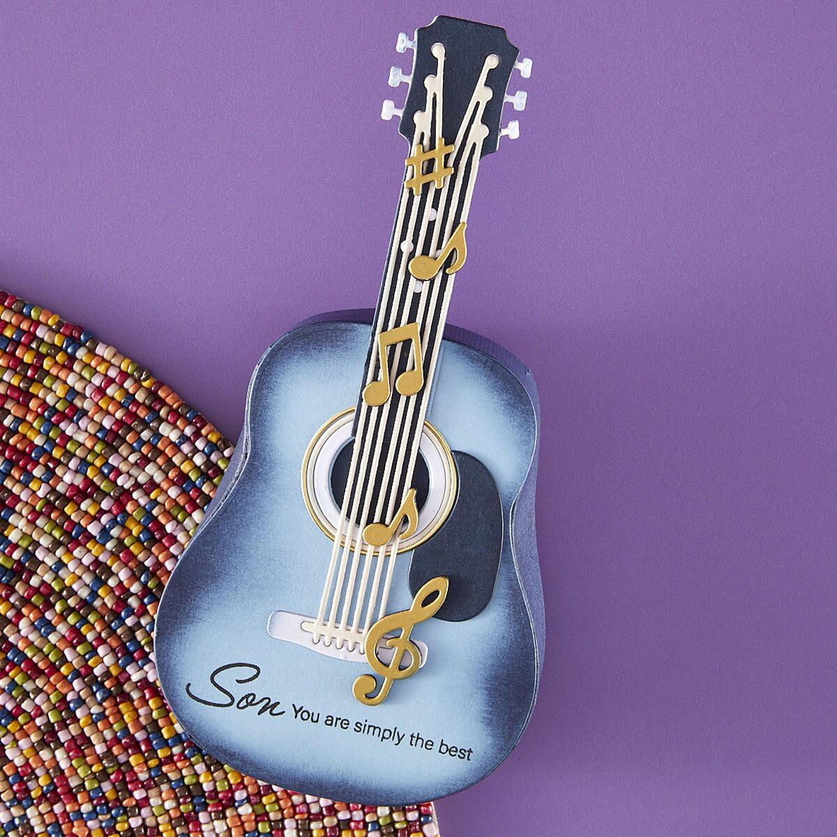 Spellbinders - Majestic Guitar Etched Dies from the Bibi's Musical ...