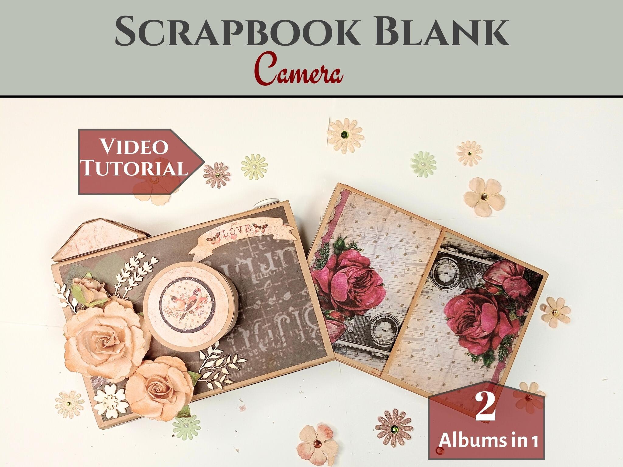 CrafTreat - Matchbox Camera Scrapbook Templates ? 2 Interactive Mini ...