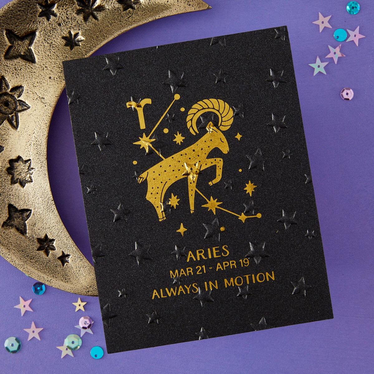 Spellbinders - Block Print Aries Registration Press + Foil Plate