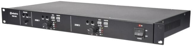 Adastra Multi-Zone 100V Amplifier | Class D 1U Rack, Paging Mic, 4–16Ω ...
