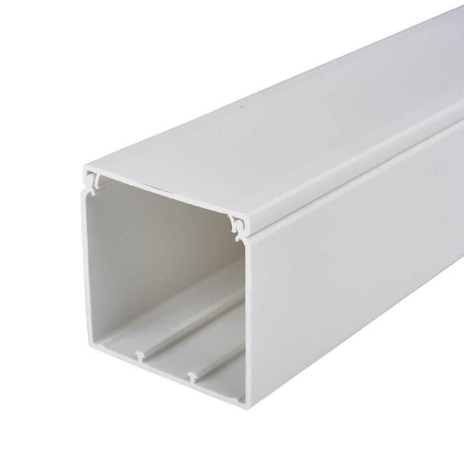 Self-Adhesive Cable Trunking 3m with Clip-On Lid | Cable Management ...