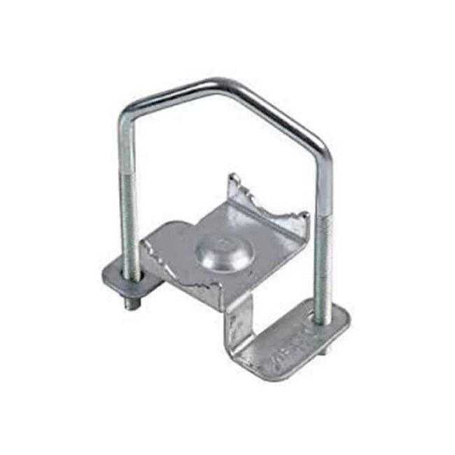 Aerial Sliding Clamp – Adjustable Galvanised Steel Mast Mount