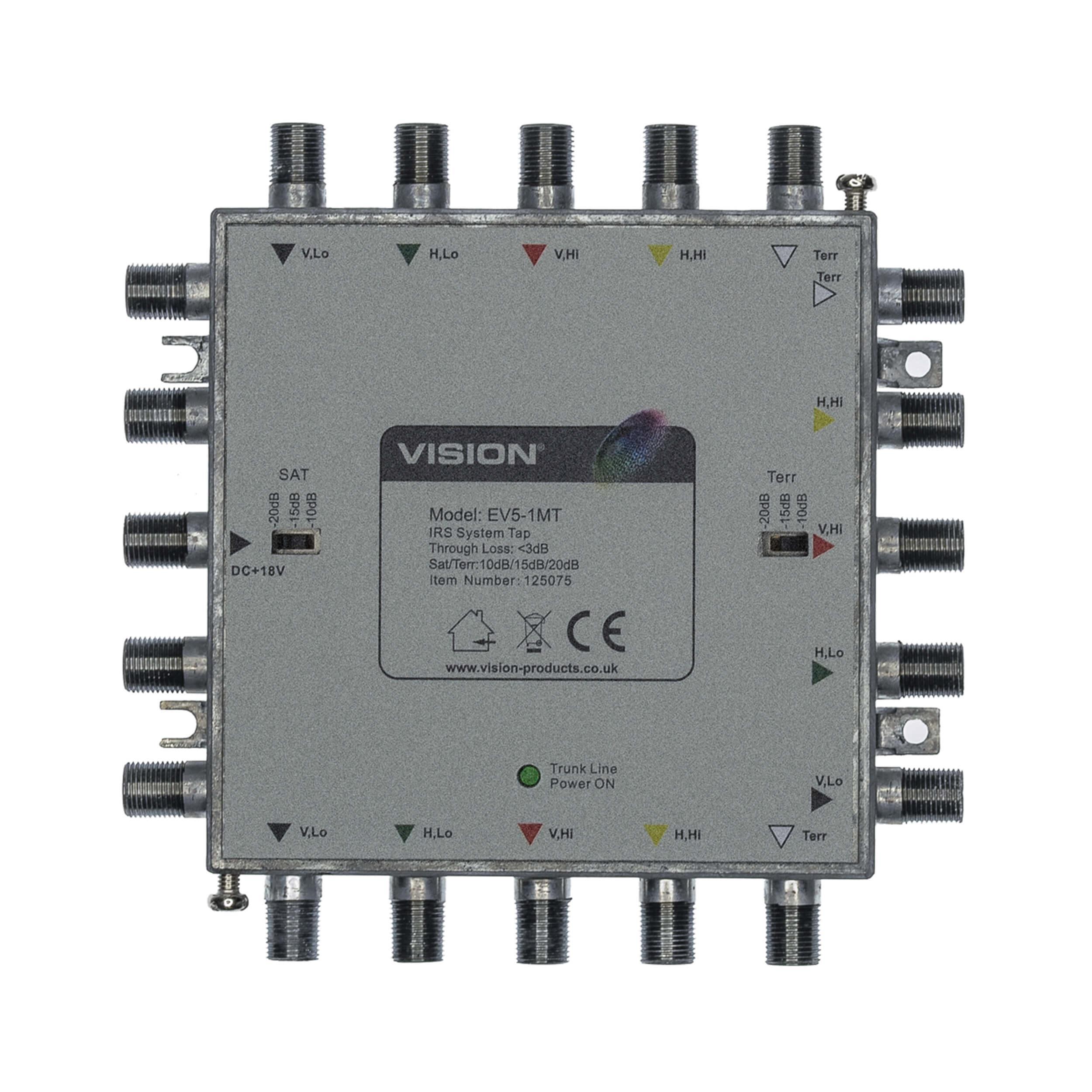 IRS Taps & Splitters | Efficient Satellite & TV Signal Distribution