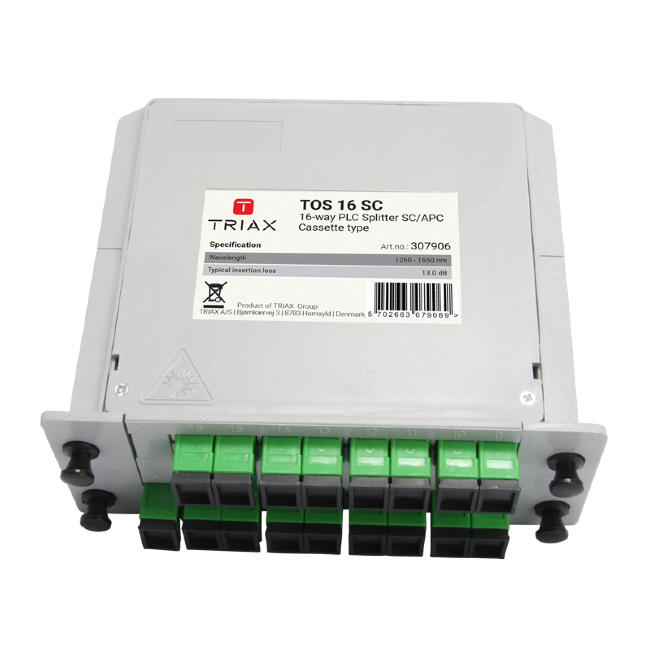 Triax TOS PLC Splitter SC/APC || CDS Ltd