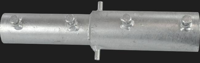 2" to 1.5" Mast Coupler 300mm – 60mm to 50mm OD