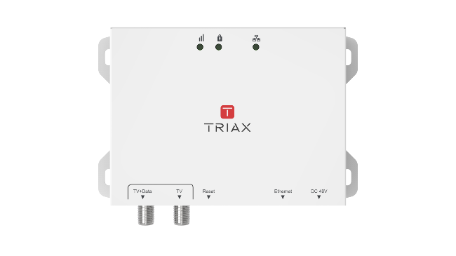 Triax TEoC GigaKit – Ethernet over Coax Gigabit Network Kit for TV & Data