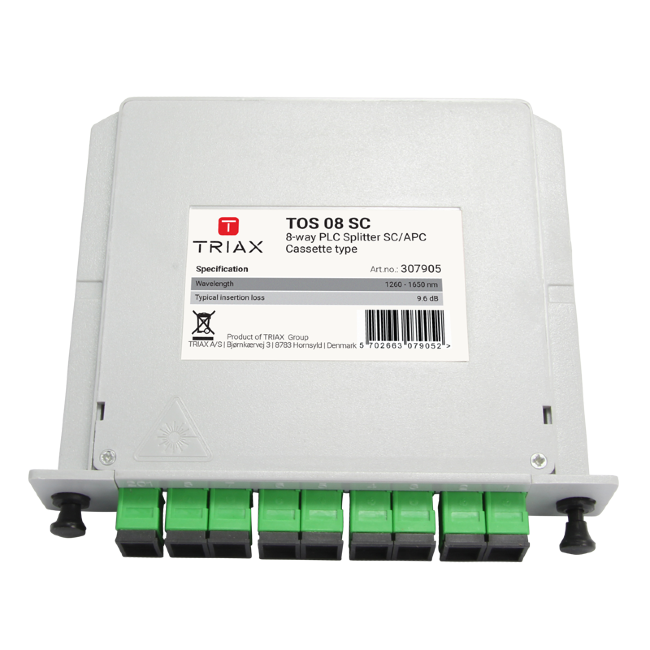 Triax TOS PLC Splitter SC/APC || CDS Ltd