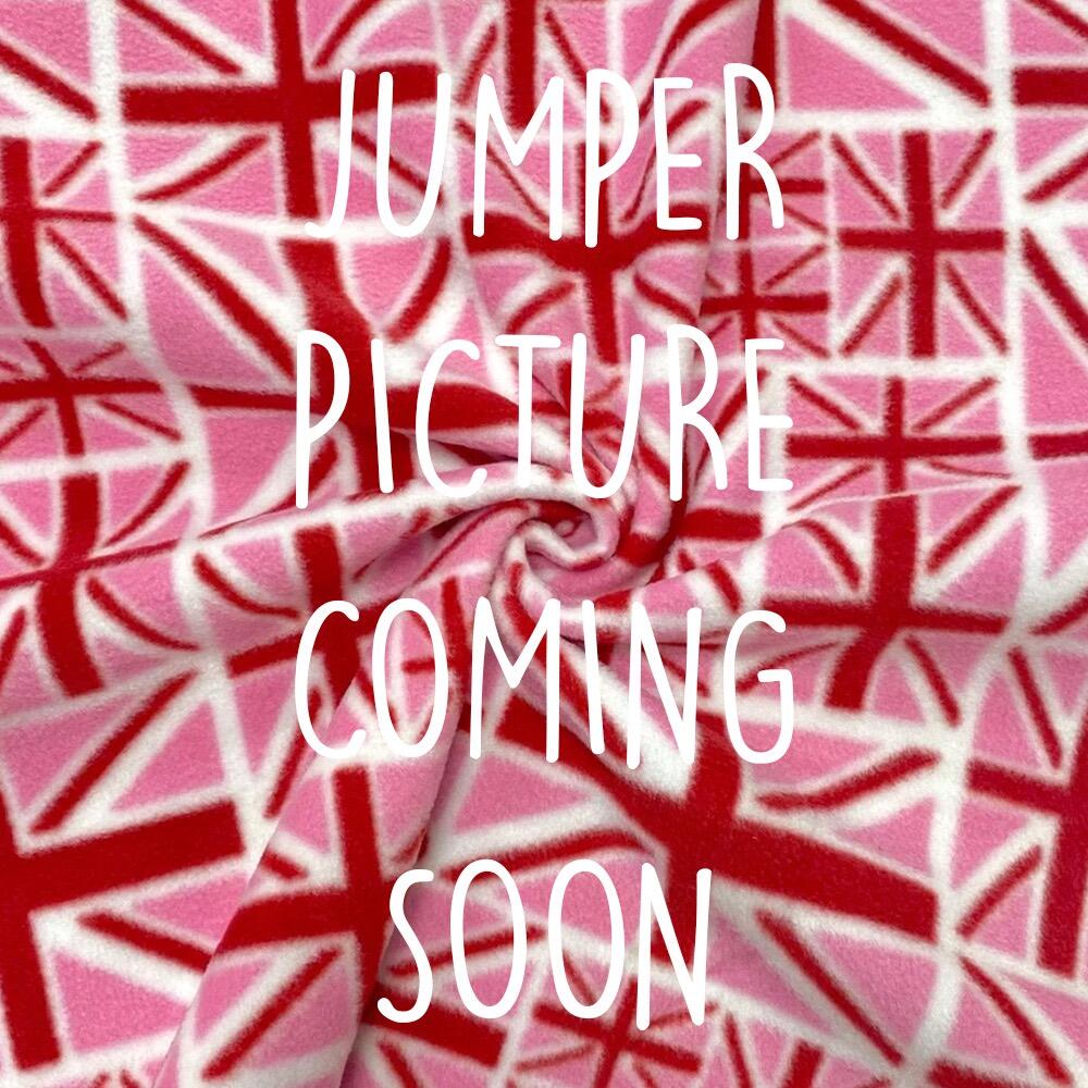 Pink Flag Waterproof Fleece Jumper | Lottie's Label