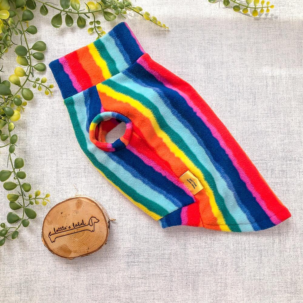 Pink Flag Waterproof Fleece Jumper | Lottie's Label