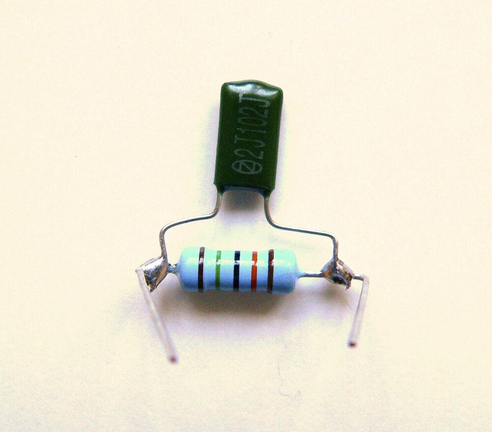 Treble bleed kit fits Fender Telecaster Stratocaster guitar tone volume mod