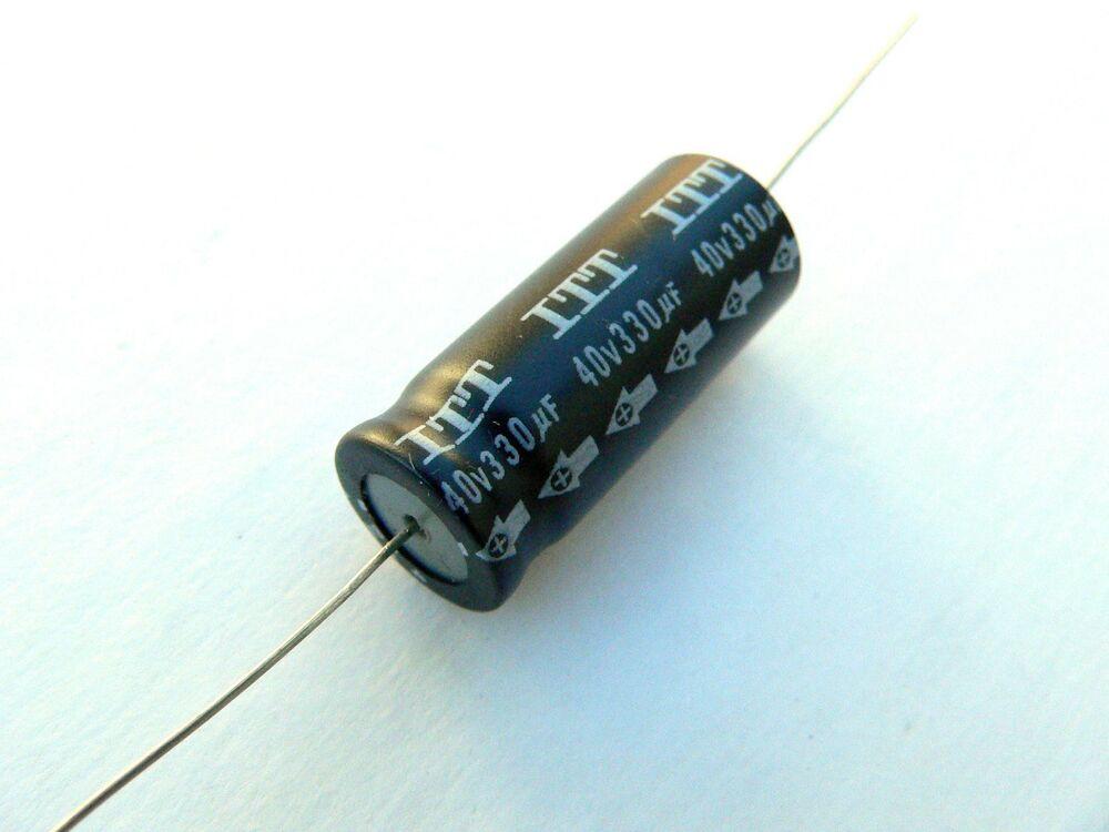 330uF 40V Axial Capacitor for Marshall Guitar Valve Tube Plexi ...