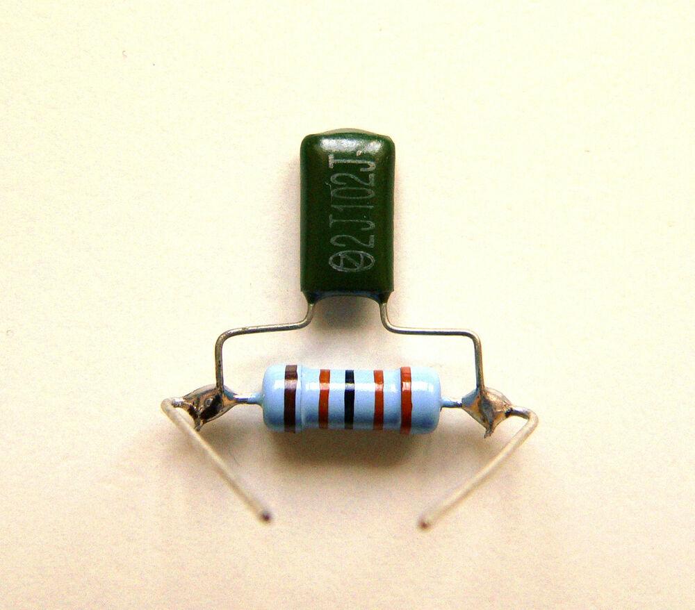 Treble bleed kit fits Gibson Les Paul or SG guitar tone volume mod for ...
