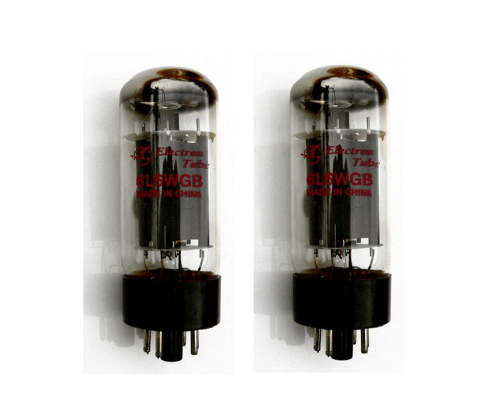 6L6WGB Valve Matched Output Pair for AMI Seeburg Wurlitzer Jukebox ...