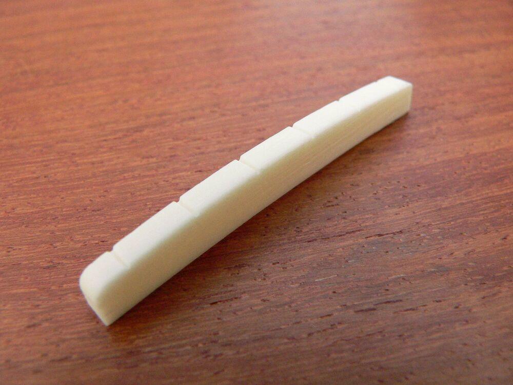 10.5" R Curved Bone 42mm Nut for Stratocaster Telecaster guitar Strat ...