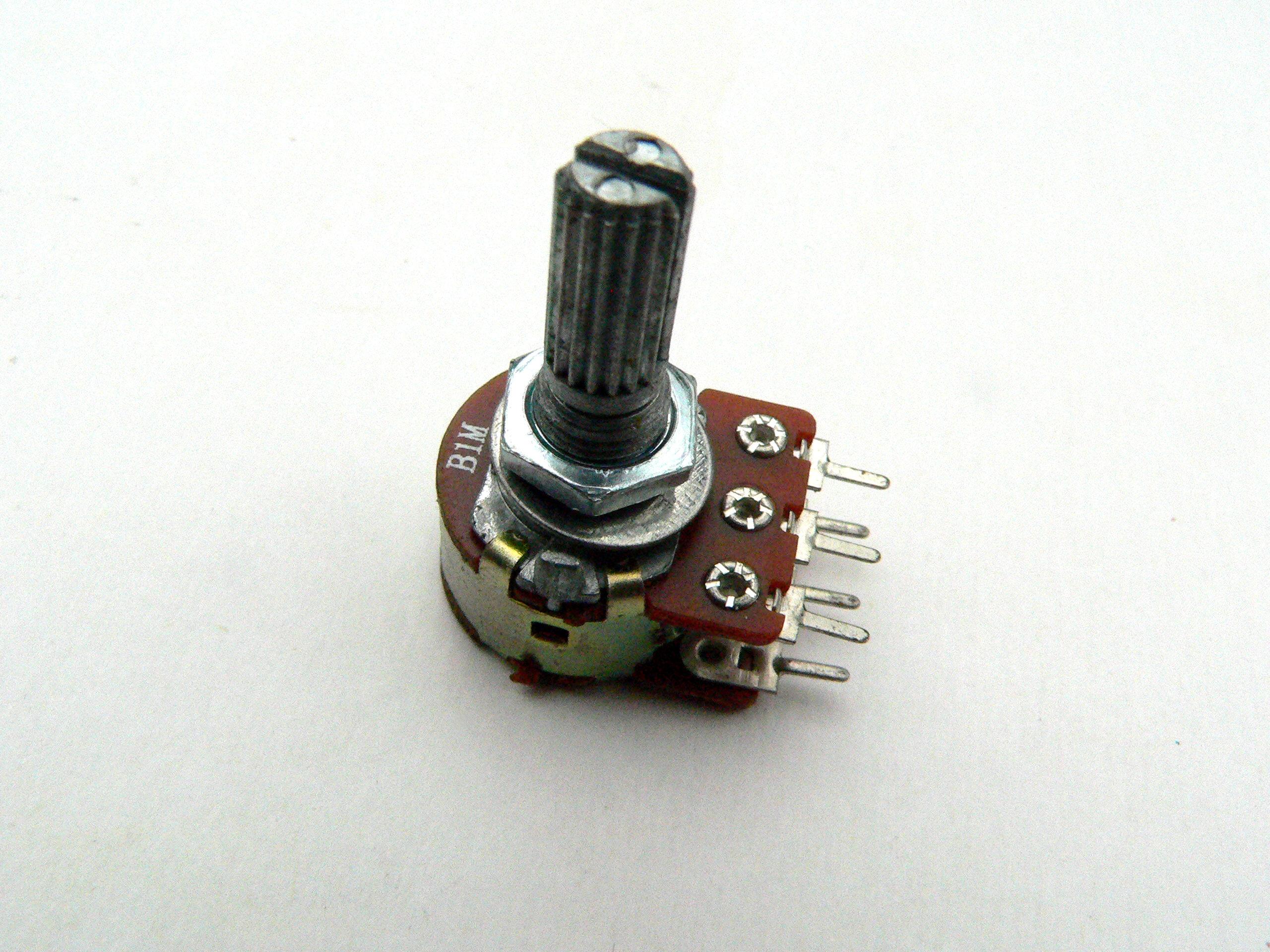 B1M Lin Dual gang Log Stereo pot 1 Meg for Valve Amplifier