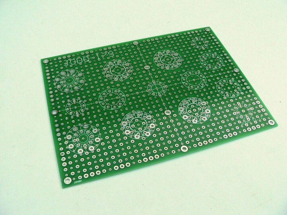 Large Circuit Prototype Board for Valve / Tube Audio Amplifier Radio ...
