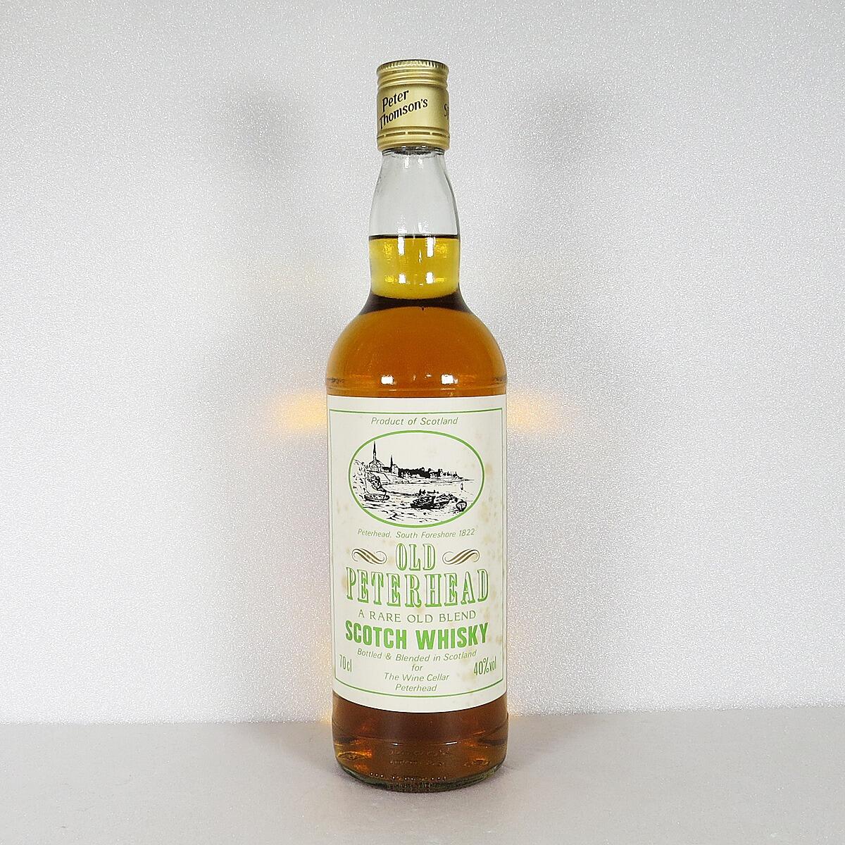 Old Peterhead Scotch Whisky from 1990s by Peter Thompson (70cl, 40%)