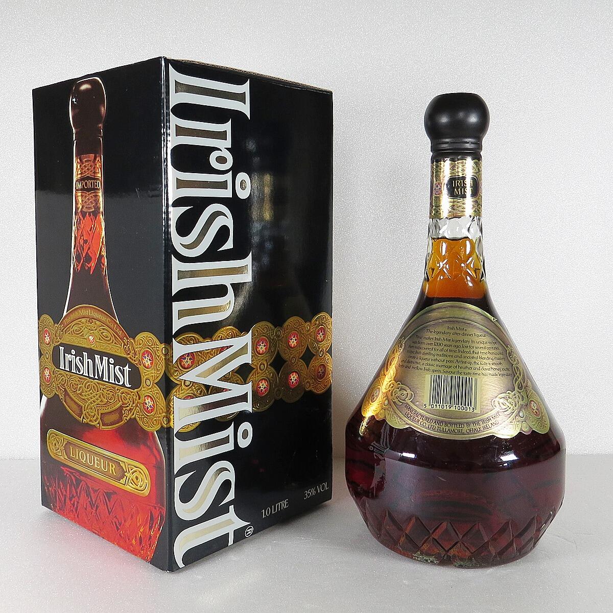 Irish Mist Whisky Liqueur Crystal Decanter Bottling from 1990s (1L, 35%)
