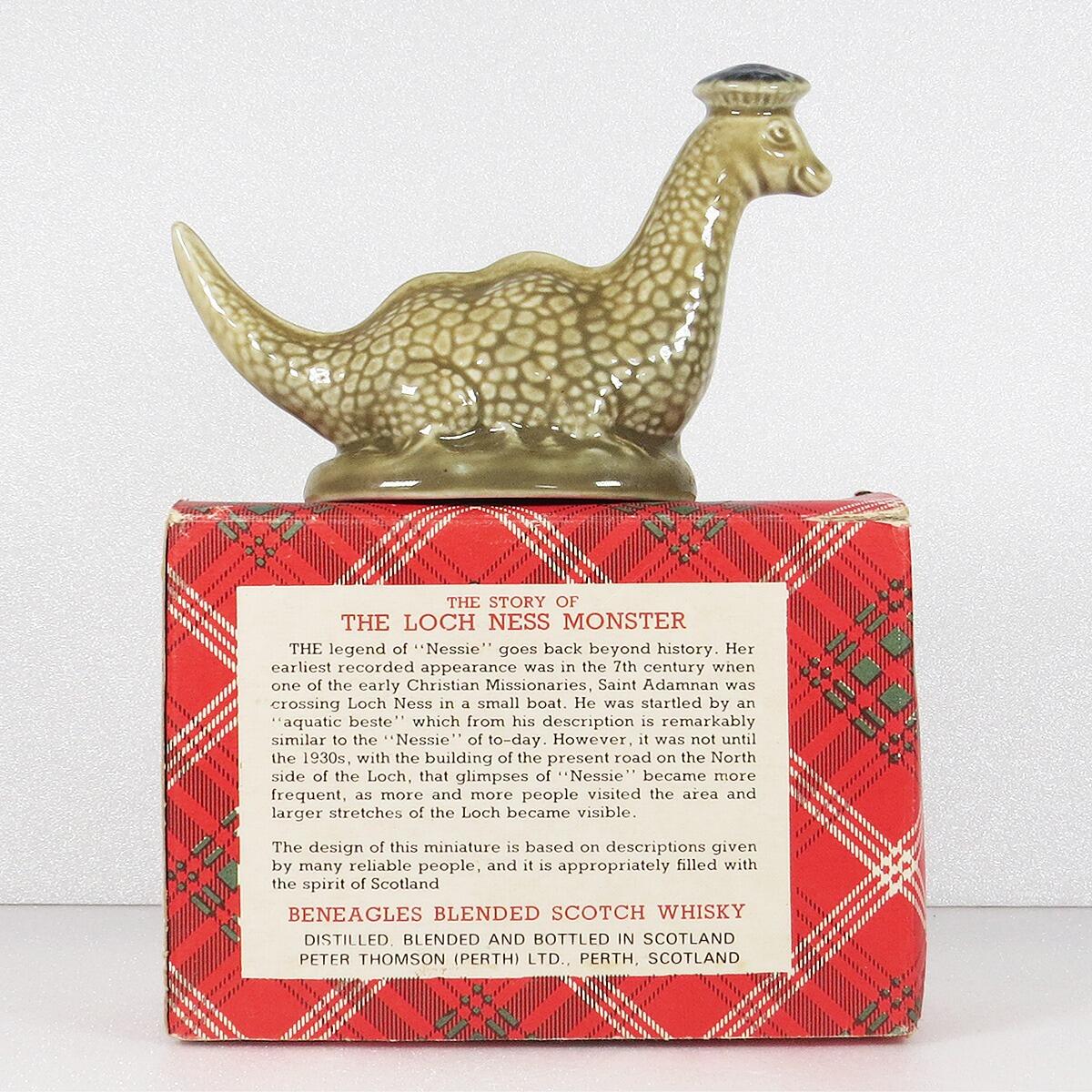 Beneagles Scotch Whisky in Nessie the Loch Ness Monster by Beswick of ...