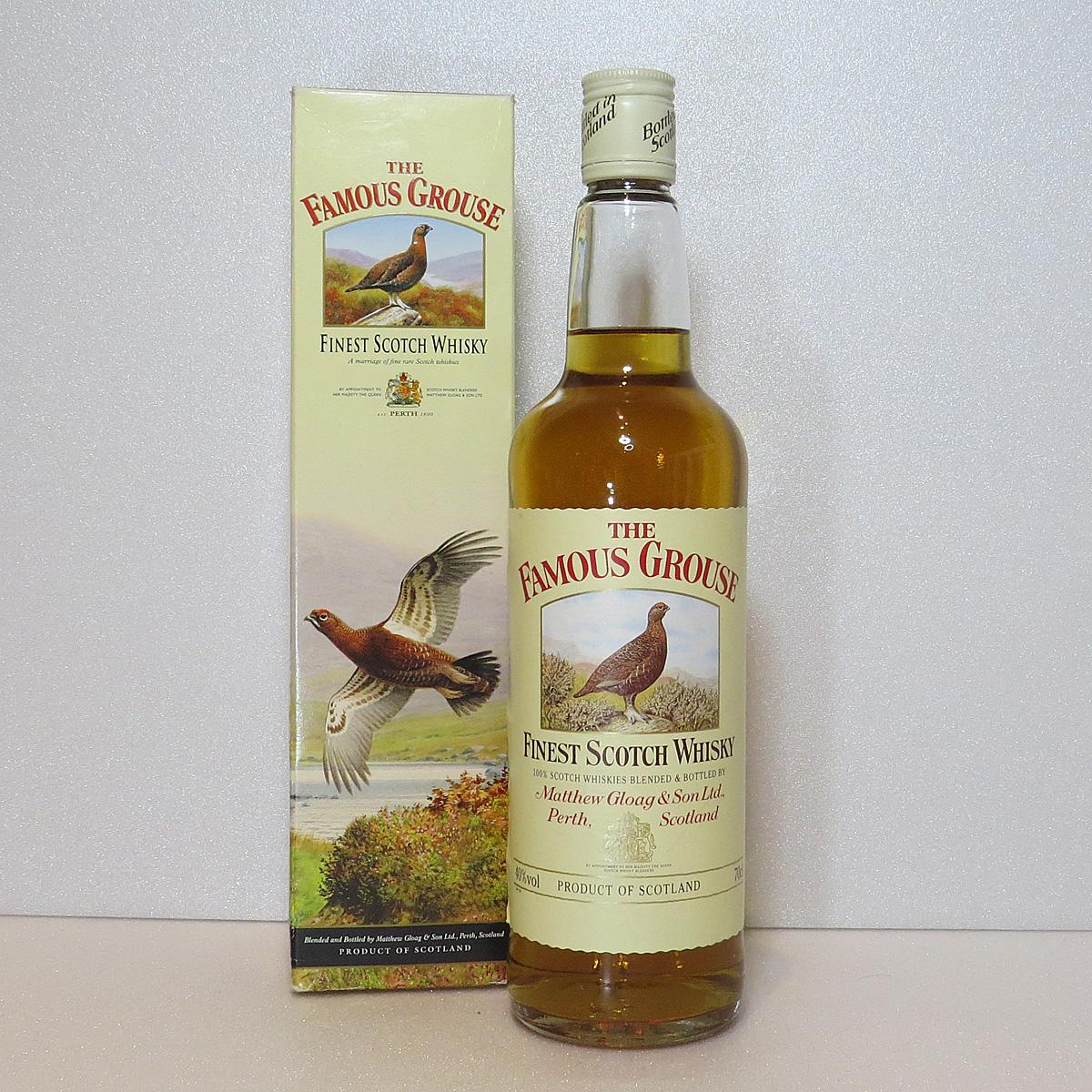 Famous Grouse Finest Scotch from 1980s (70cl, 40%)