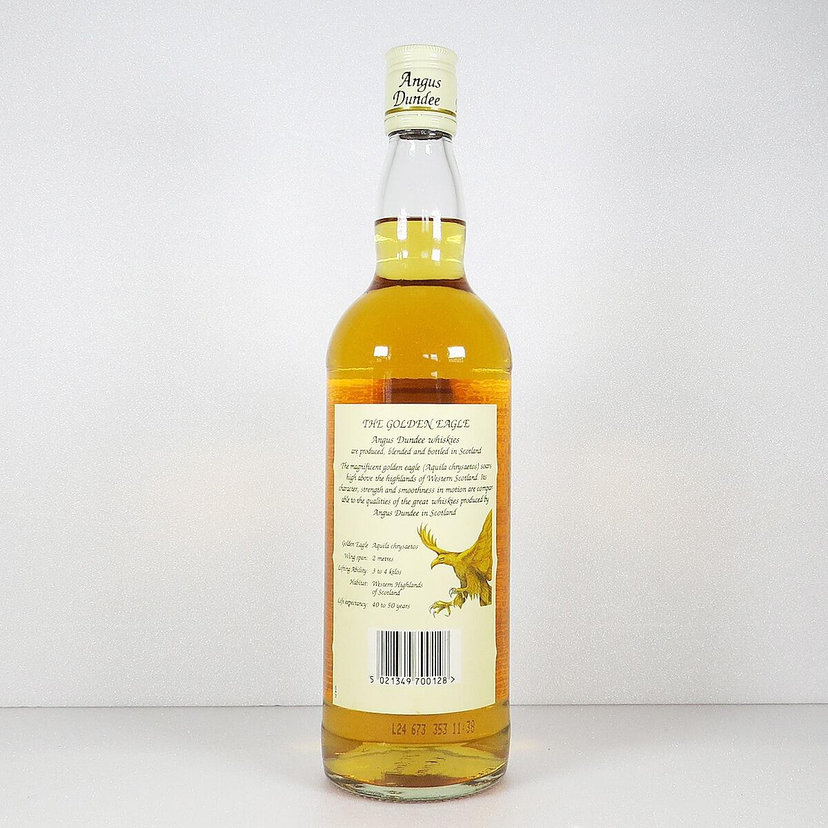 Angus Dundee "The Golden Eagle" 5 Year Old Pure Malt Scotch Whisky from ...