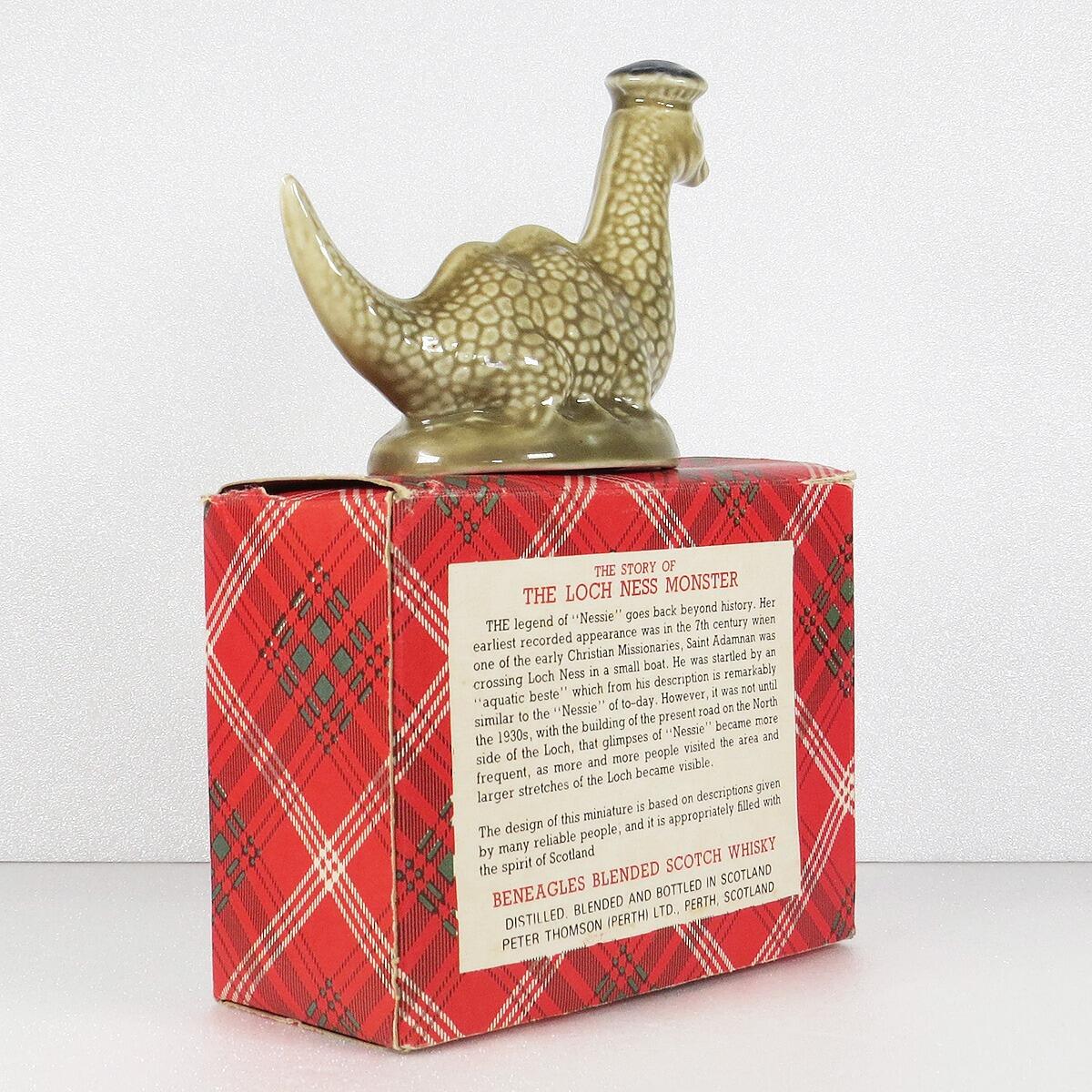 Beneagles Scotch Whisky in Nessie the Loch Ness Monster by Beswick of ...