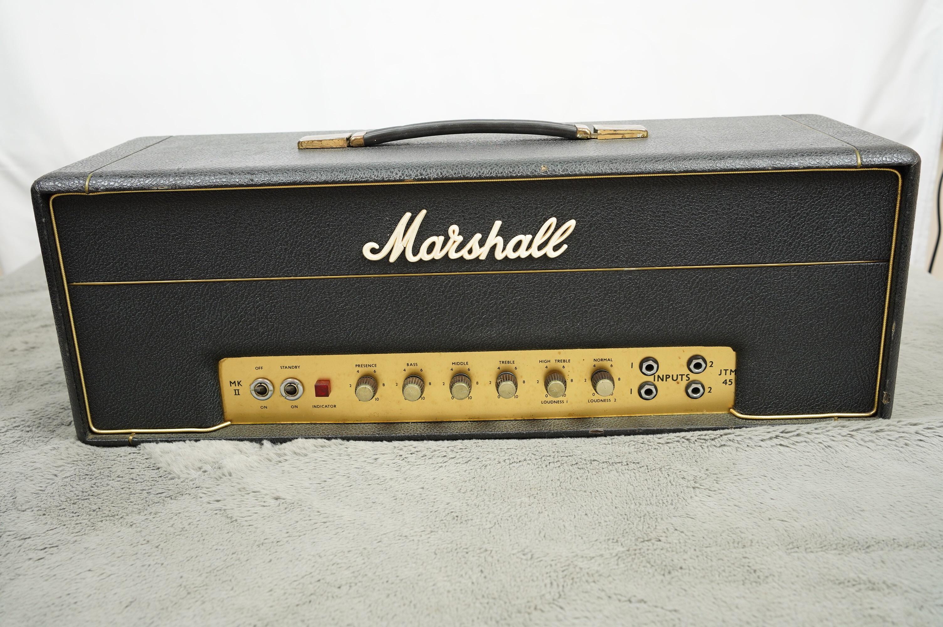 1966 Marshall JTM-45 Script Logo
