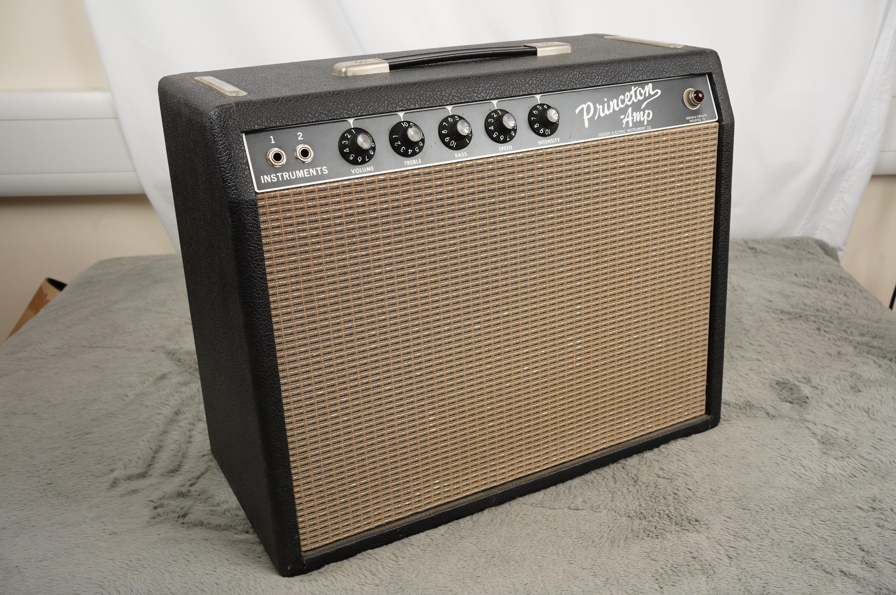 1965 Fender Princeton, Black panel