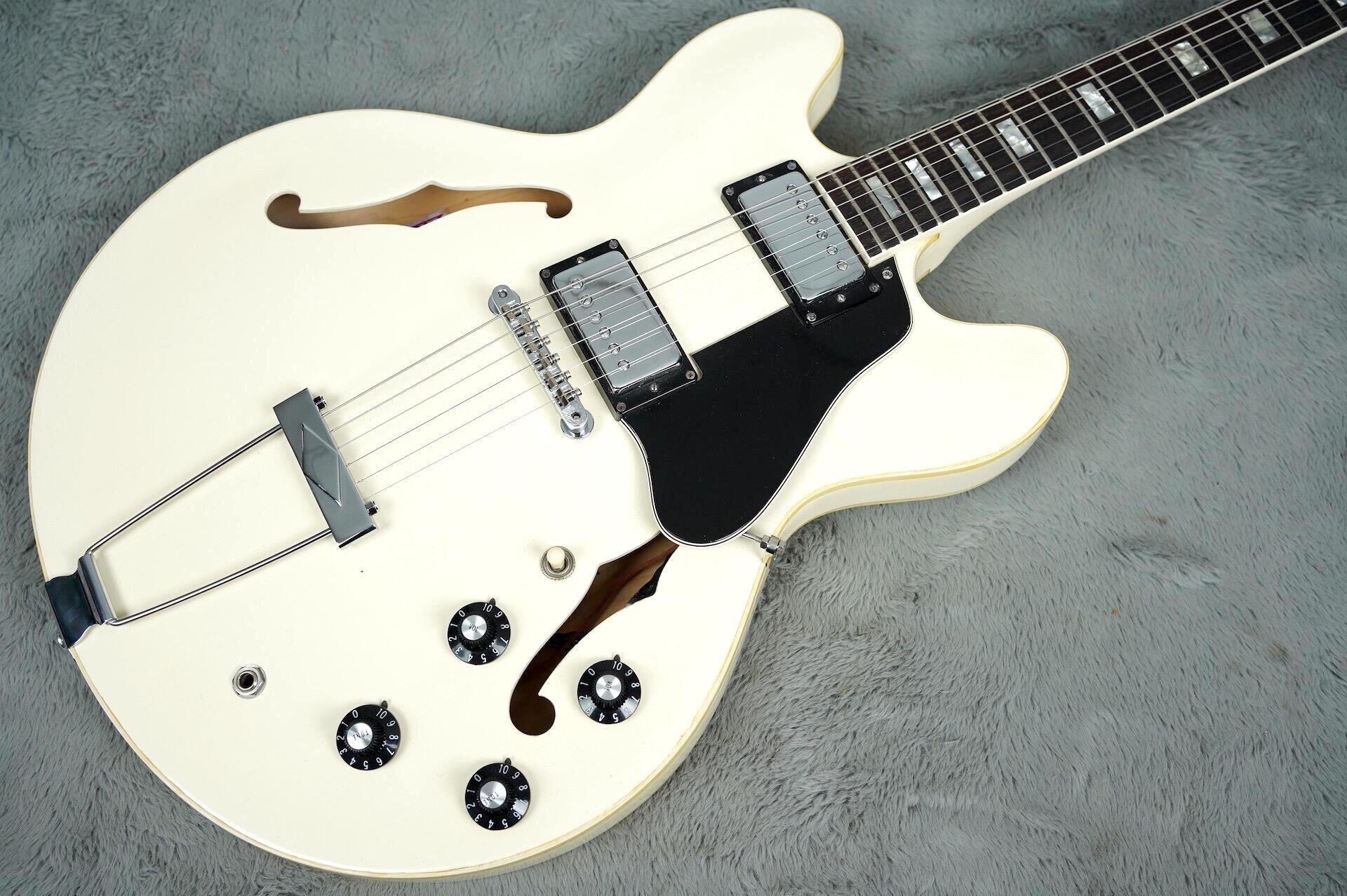 1972 Gibson ES-335 TD Special Custom Colour WHITE Nr. MINT! + OHSC ...
