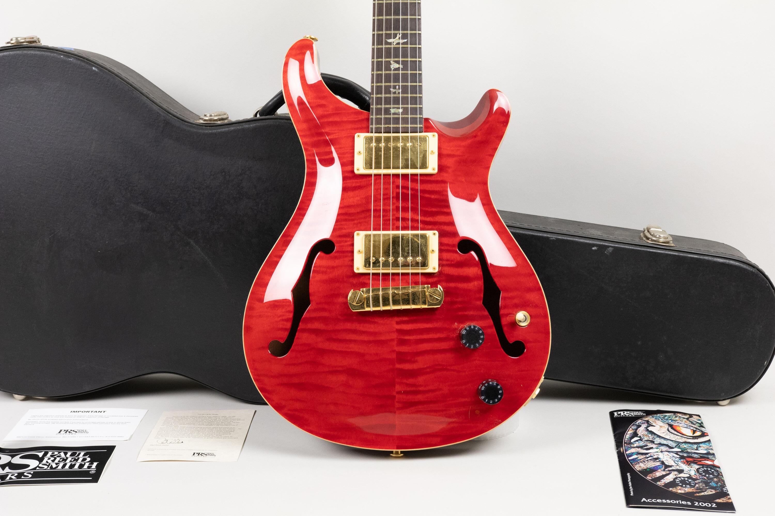 2002 PRS McCarty Hollowbody II, Red