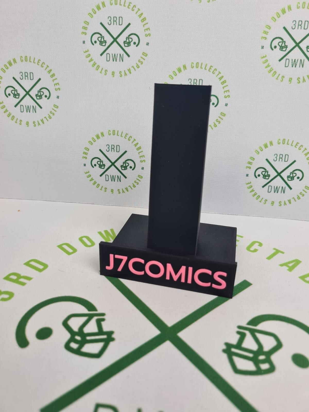 3D Printed Custom Free Standing Comic Book Display Stand -Ideal for ...