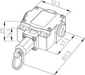 Pull Switch / Pull Cord with Drawstring to activate door opening ...