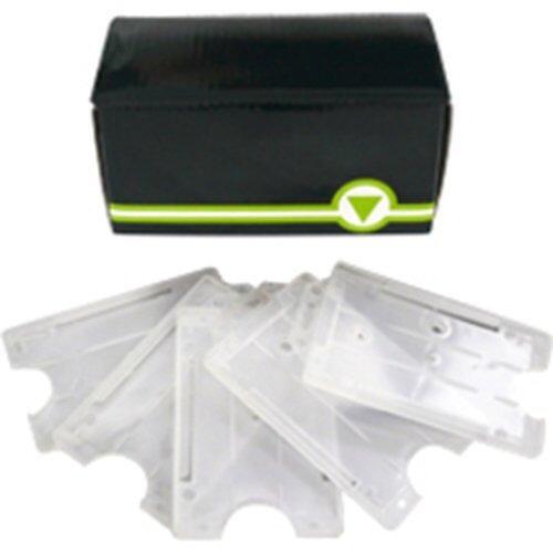 Paxton 696-400 ISO Card Holder, Clear, Pack of 5