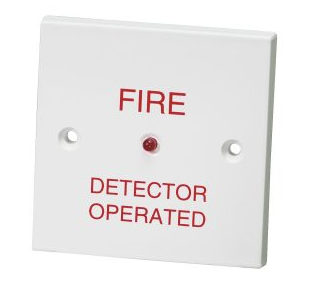 RIU Remote Indicator Unit, Fire Detection Flush Plate