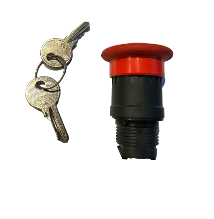 Emergency Stop Button with Key Release