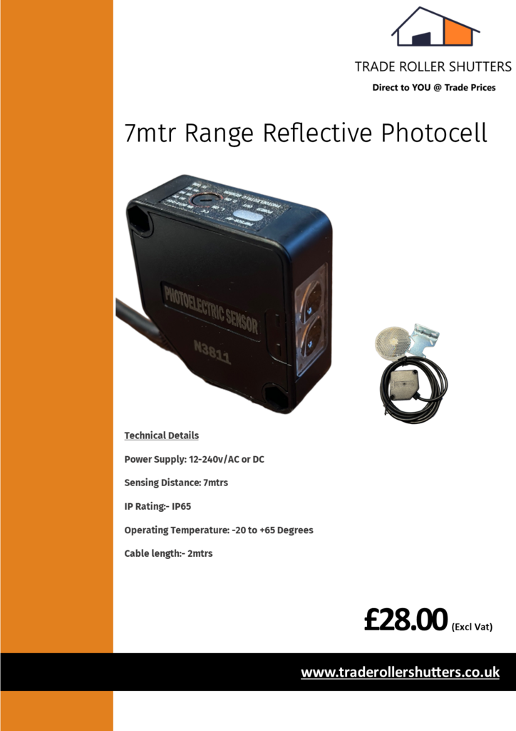 7mtr Range Photocell