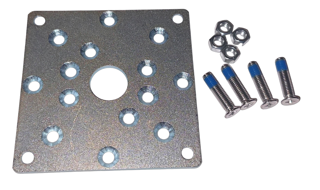 100mm Tube Motor Flat Mounting Plate, Garage Doors, Roller Shutter Doors