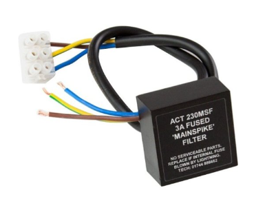 ACT Meters 230V Mains Filter, 3A Fused