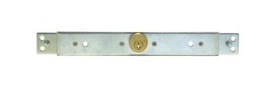 Bottom Rail Slim Line Roller Shutter Lock with 2 Keys 200mm x 30mm ...